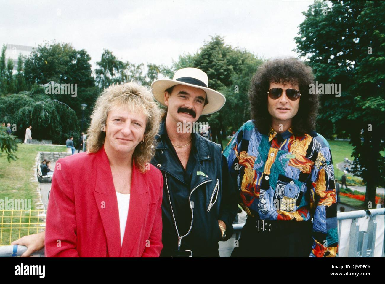 Smokie, britische Pop Rock Band, Aufnahme in Deutschland, 1994. Smokie ...