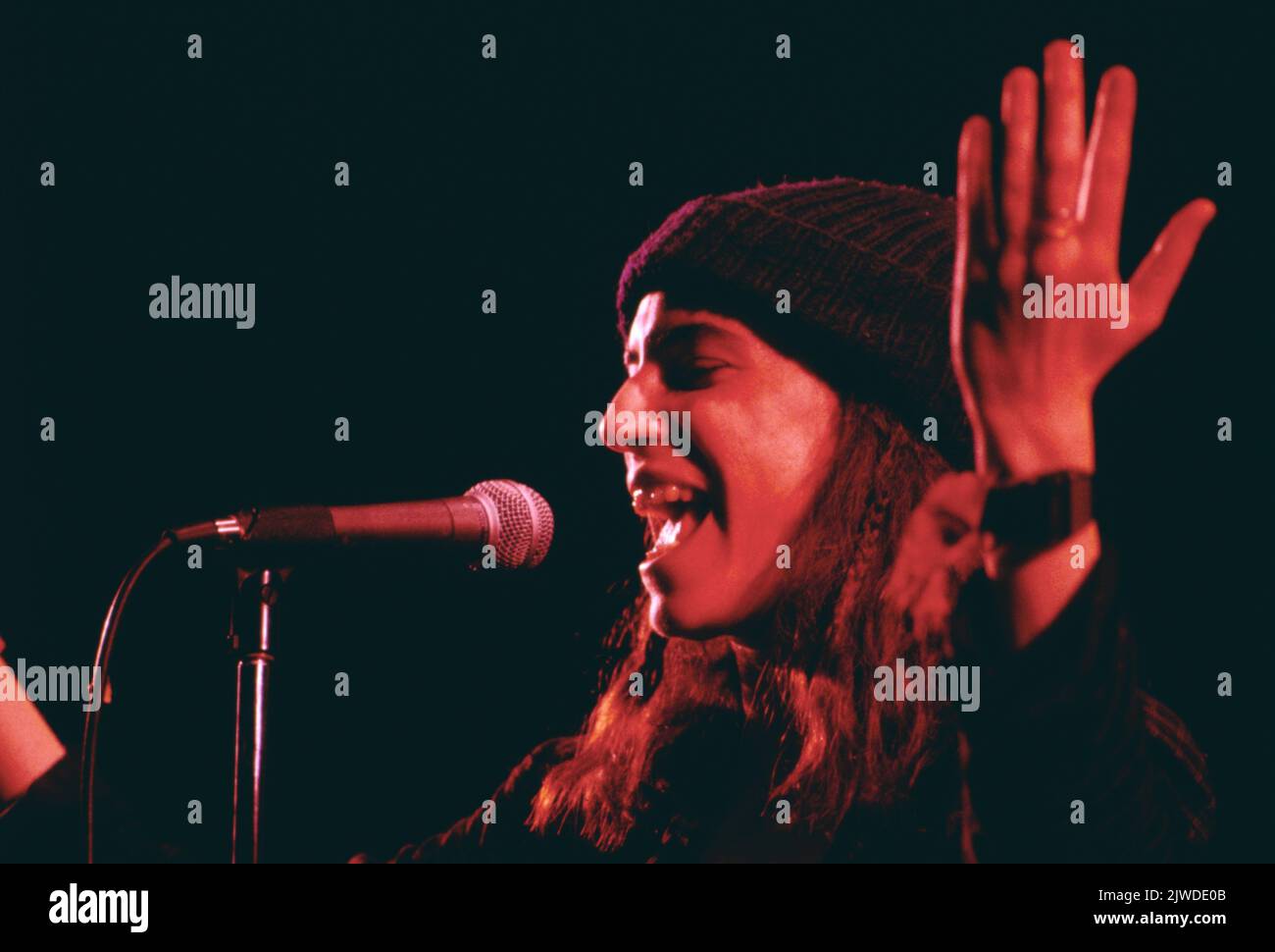 Patti Smith, amerikanische Punk und Rock Sängerin, gilt als Godmother ...