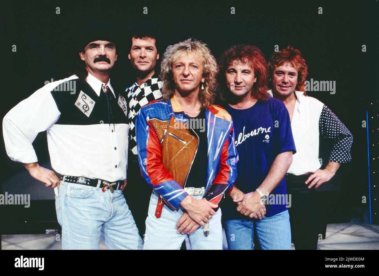 Smokie, britische Pop Rock Band, Aufnahme in Deutschland, 1995. Smokie ...