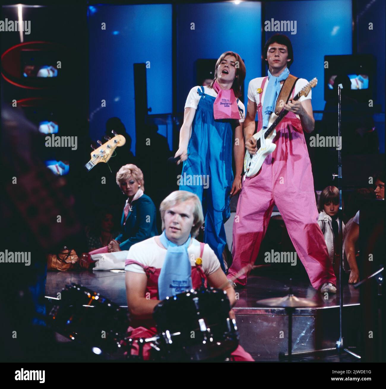 Disco, ZDF Musiksendung, Deutschland, 1977, Auftritt der deutschen ...