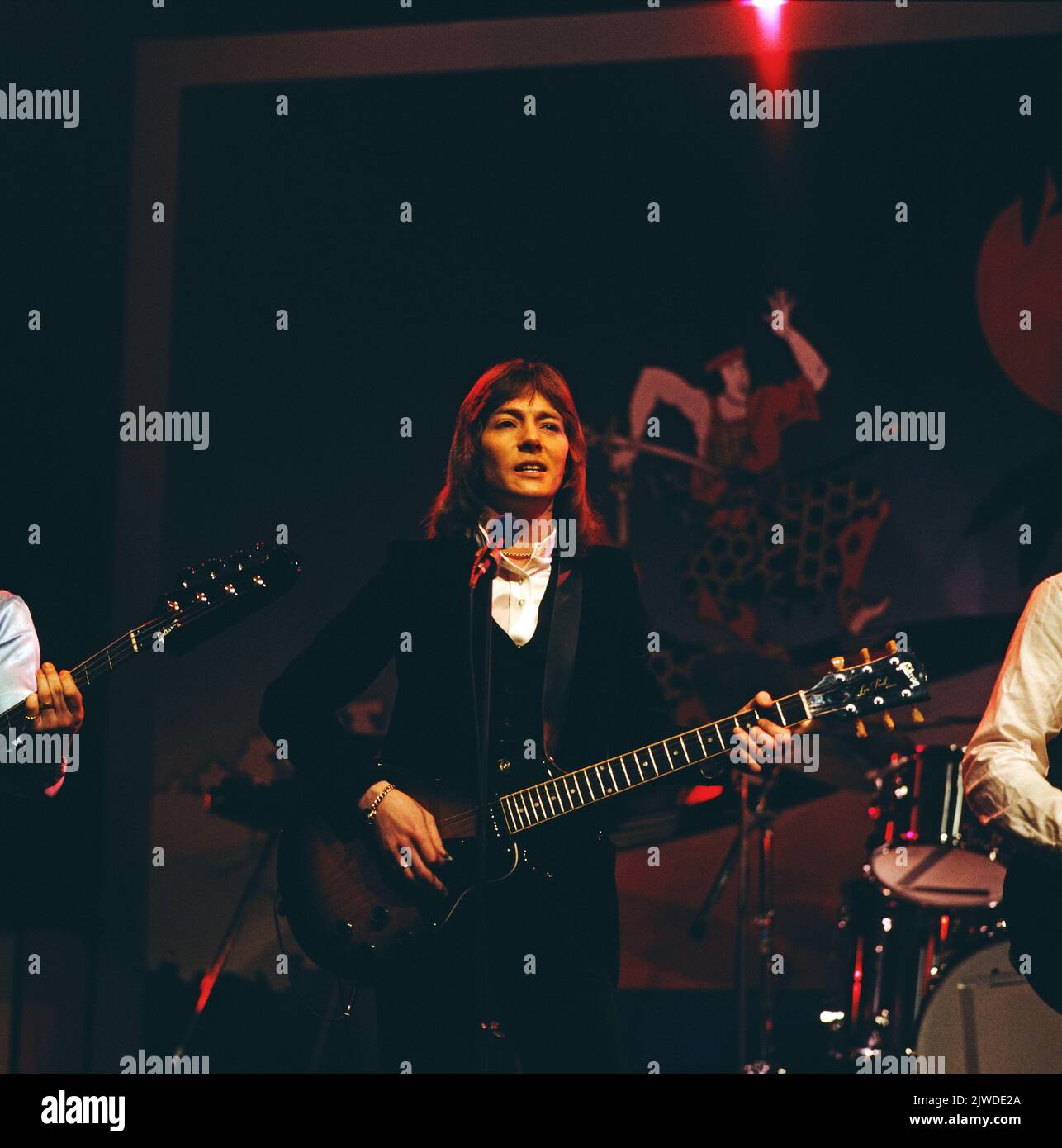 Smokie, britische Pop Rock Band, mit Sänger Chris Norman, TV Auftritt ...