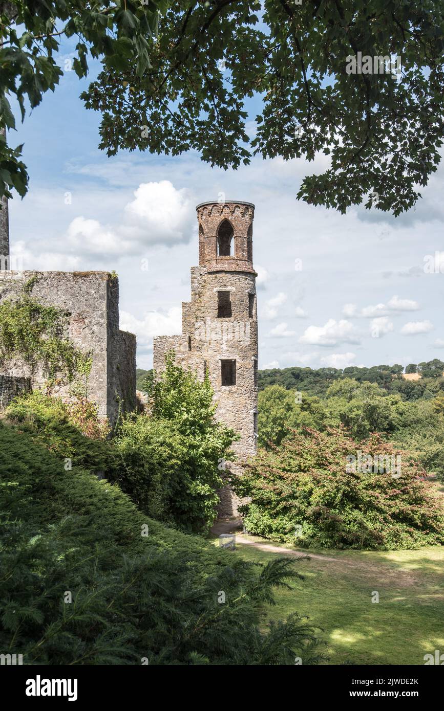 Tower at Blarney Castle and Gardens, Blarney, Co. Cork Stock Photo - Alamy