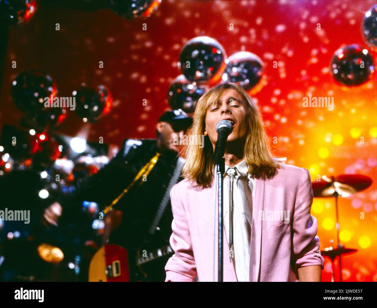 Cheap Trick, amerikanische Rock Band, mit Sänger Tom Petersson ...