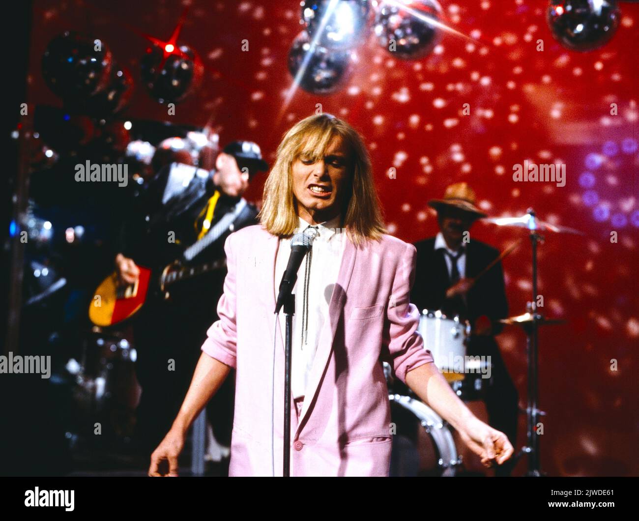 Cheap Trick, amerikanische Rock Band, mit Sänger Tom Petersson ...