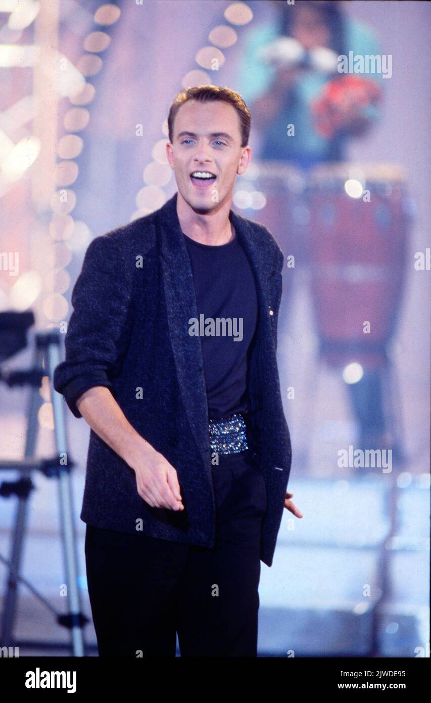 Trio Rio, deutsche Rock, Latin und Pop Gruppe, mit Sänger Peter Fessler ...