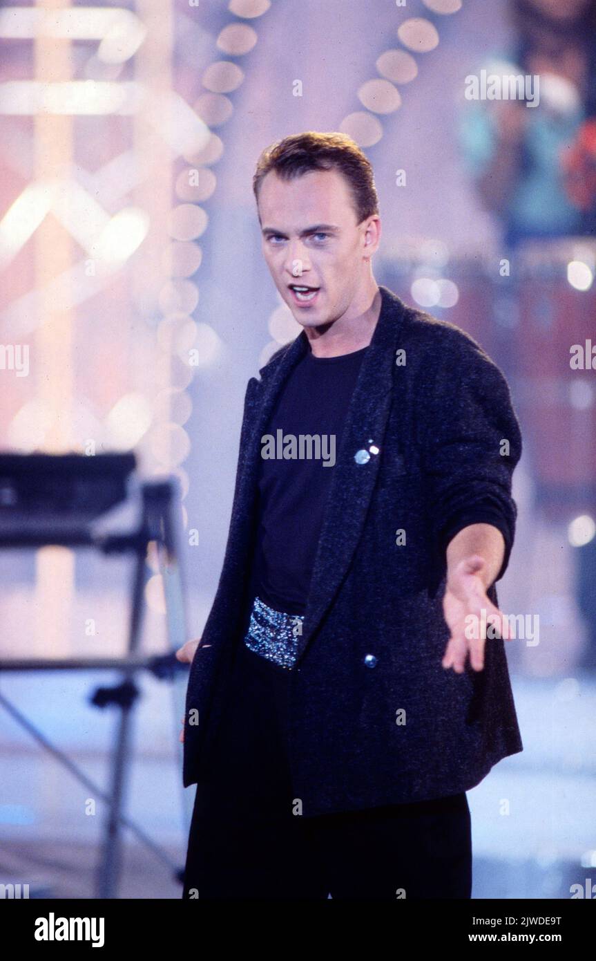 Trio Rio, deutsche Rock, Latin und Pop Gruppe, mit Sänger Peter Fessler ...