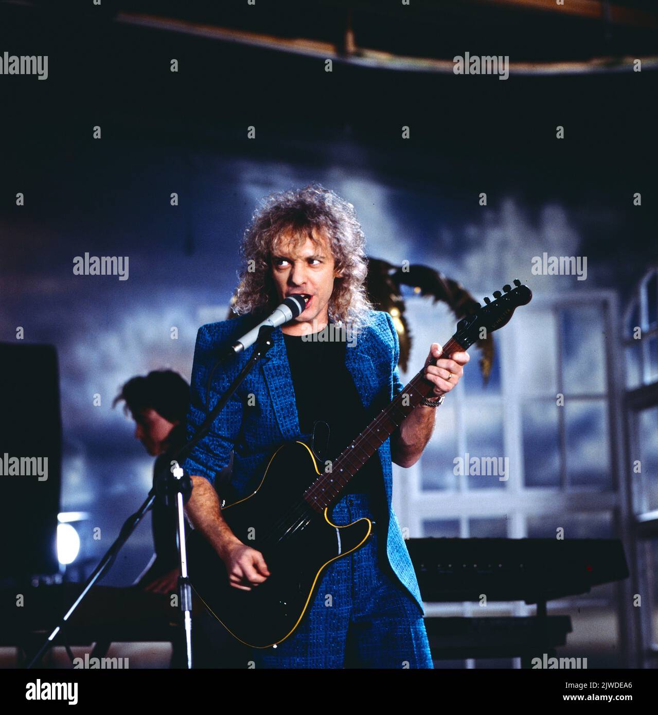 Peter Frampton, britischer Rock Musiker, TV-Auftritt in Deutschland ...