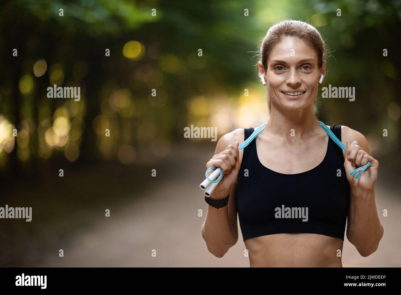 Attractive blonde lady hi-res stock photography and images - Alamy