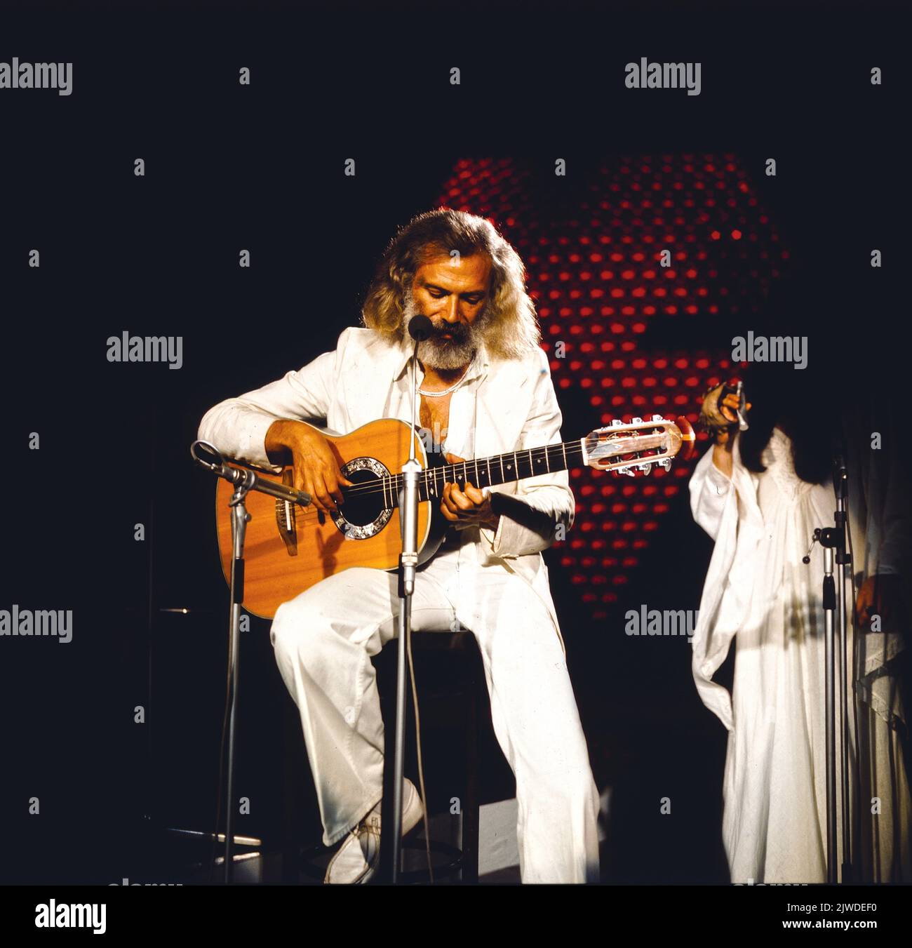 Georges Moustaki, französischer Chanson Sänger, Liedermacher, Komponist ...