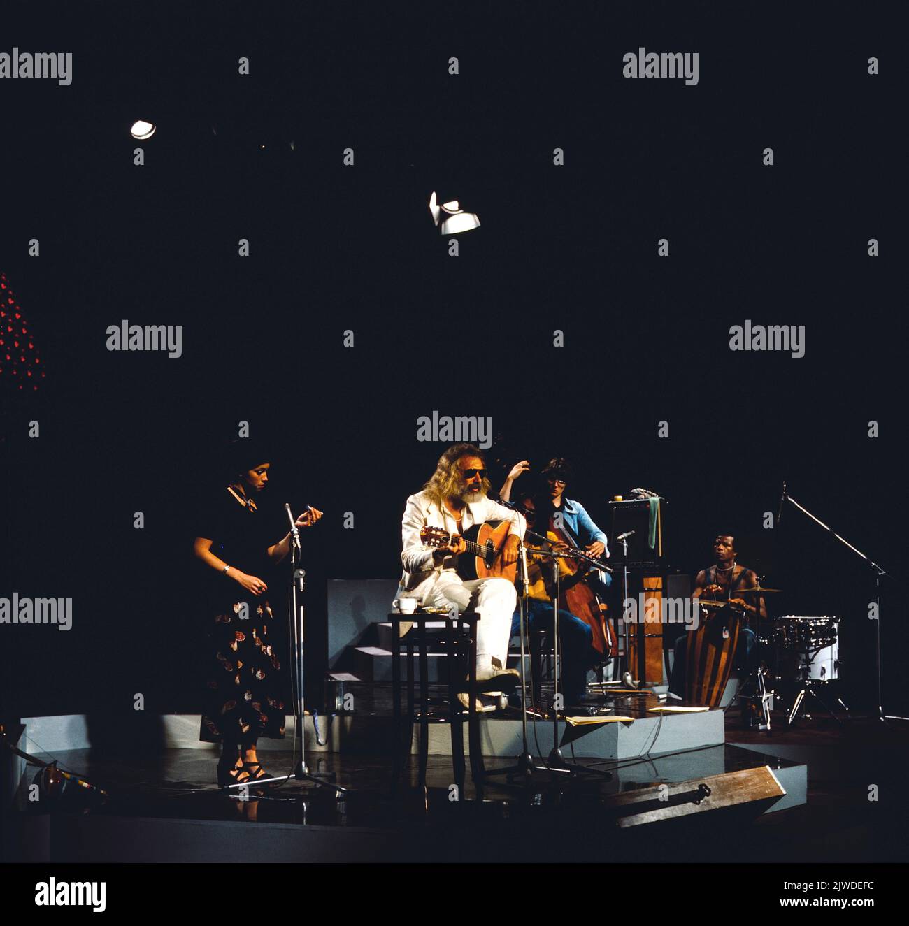 Georges Moustaki, französischer Chanson Sänger, Liedermacher, Komponist ...