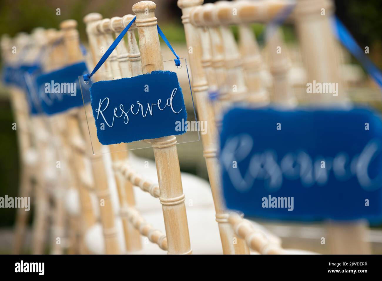 Reserved seating hi-res stock photography and images - Alamy