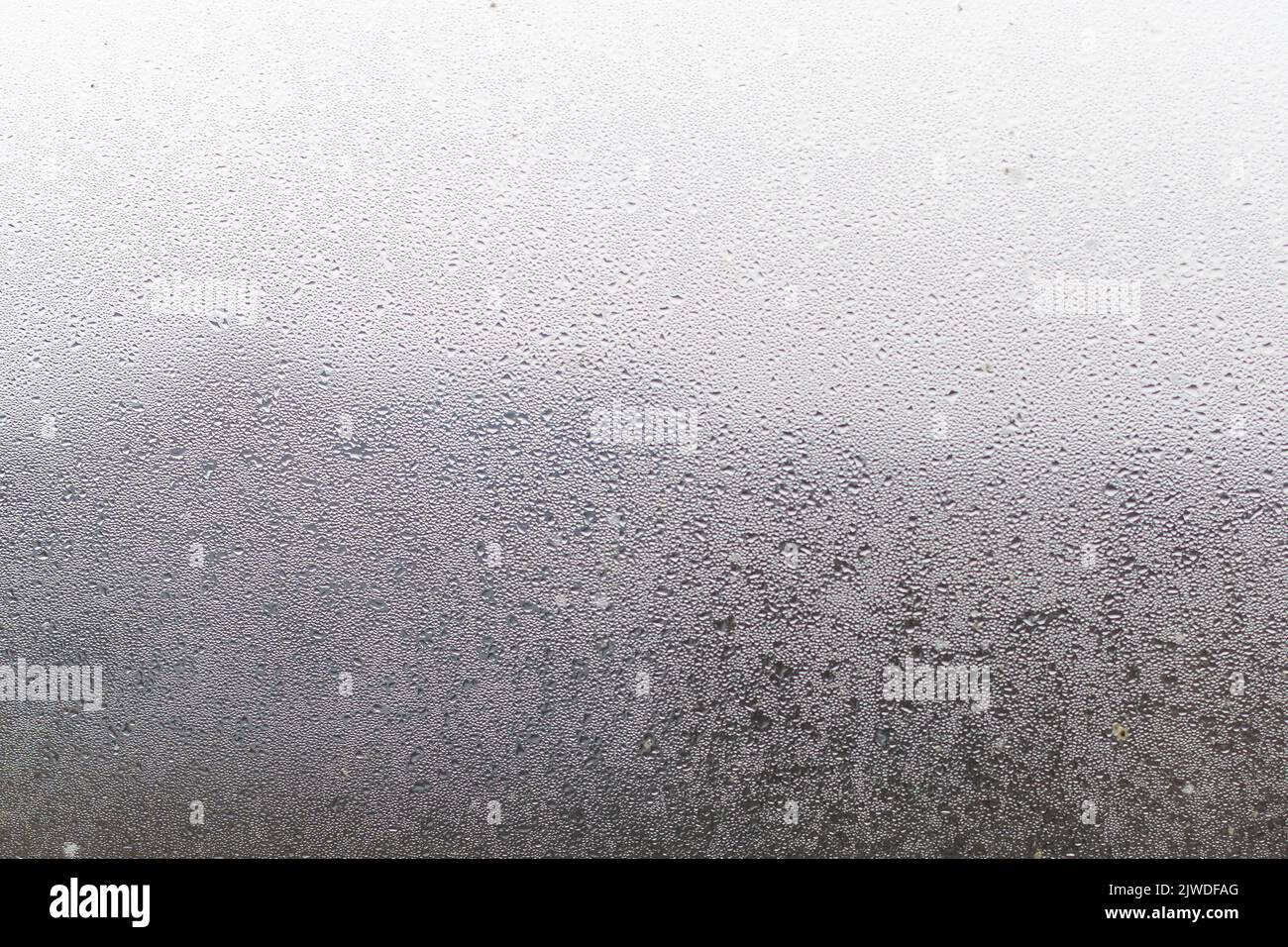 Water droplets condensation background of dew on glass, humidity and ...
