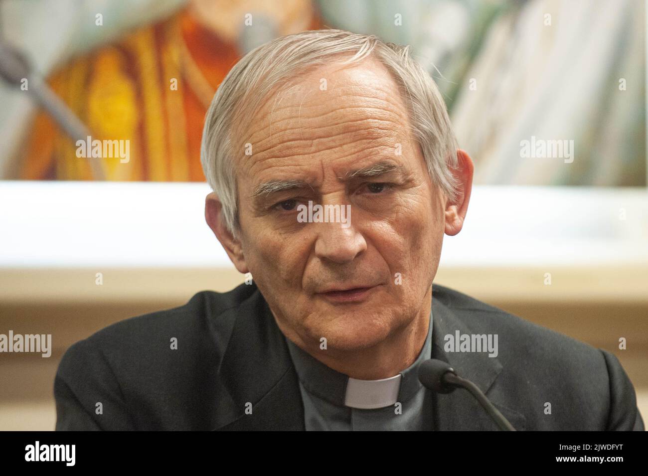 Italy, Rome, Vatican, 22/09/05. Card. Matteo Zuppi, Archbishop of ...