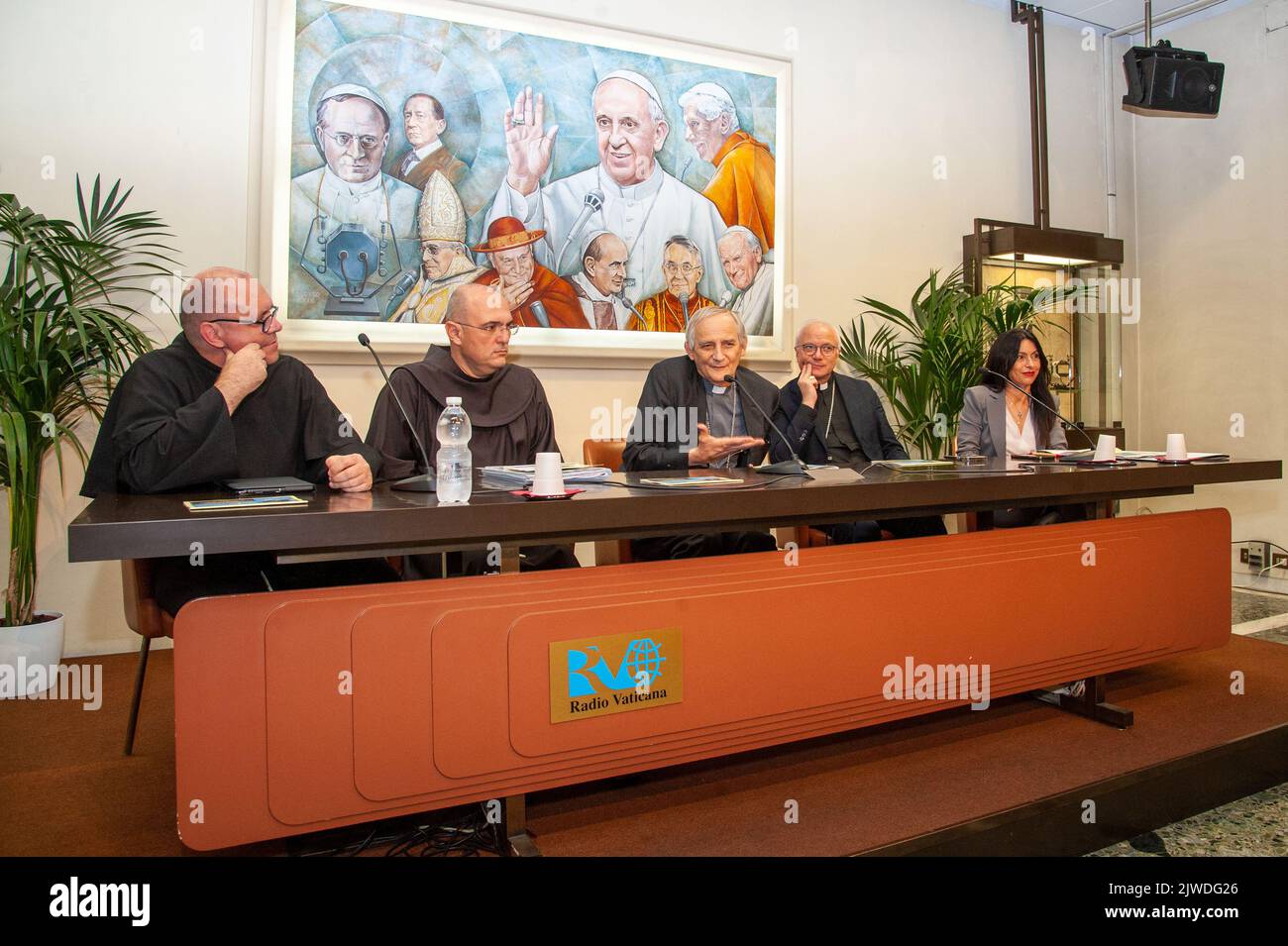 Italy, Rome, Vatican, 22/09/05. Card. Matteo Zuppi, Archbishop of ...