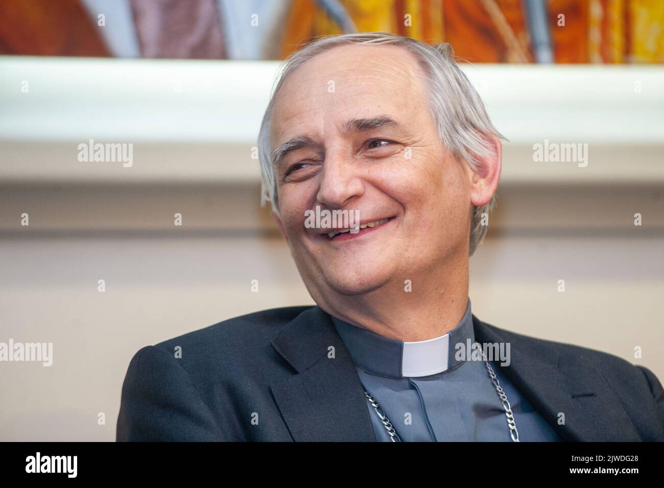 Italy, Rome, Vatican, 22/09/05. Card. Matteo Zuppi, Archbishop of ...