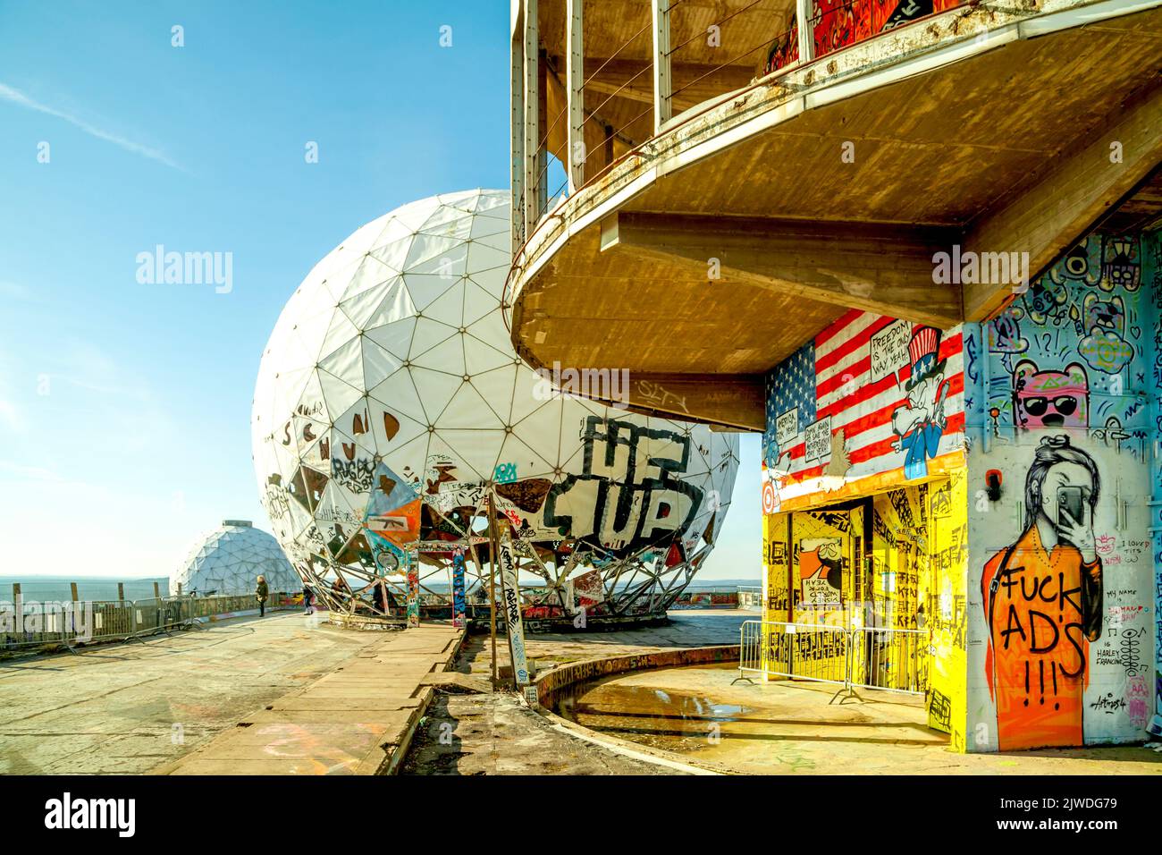 Teufelsberg, Lost place, Berlin, Germany Stock Photo - Alamy