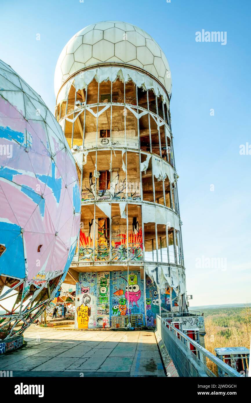 Teufelsberg, Lost place, Berlin, Germany Stock Photo - Alamy