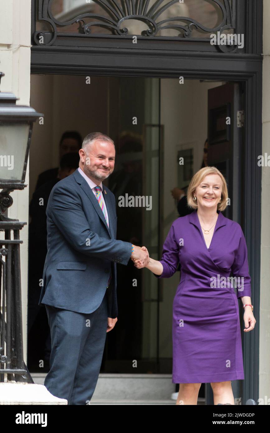 Westminster, London, UK. 5th Sep, 2022. New Prime Minister Liz Truss ...