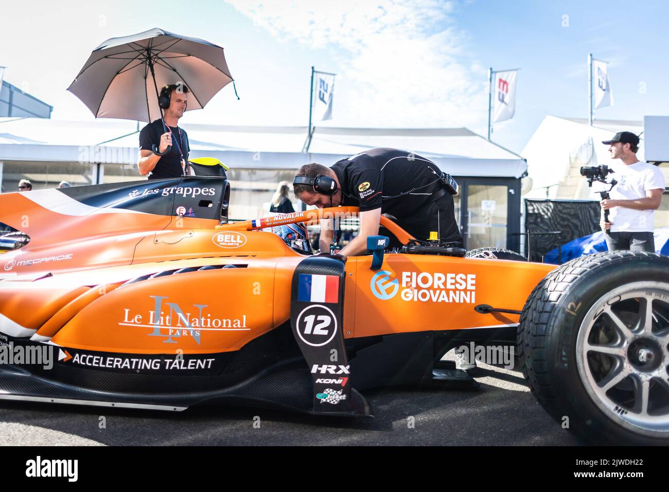 NOVALAK Clement (fra), MP Motorsport, Dallara F2, portrait during the ...