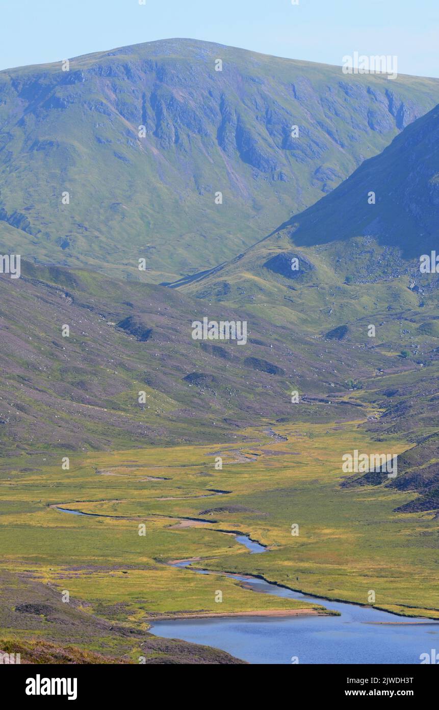 Loch Callater near Braemar, The Cairngorms national park, Scotland ...