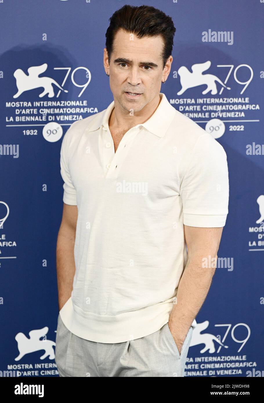 Venice, Italy. 05th Sep, 2022. Irish actor Colin Farrell attends a ...