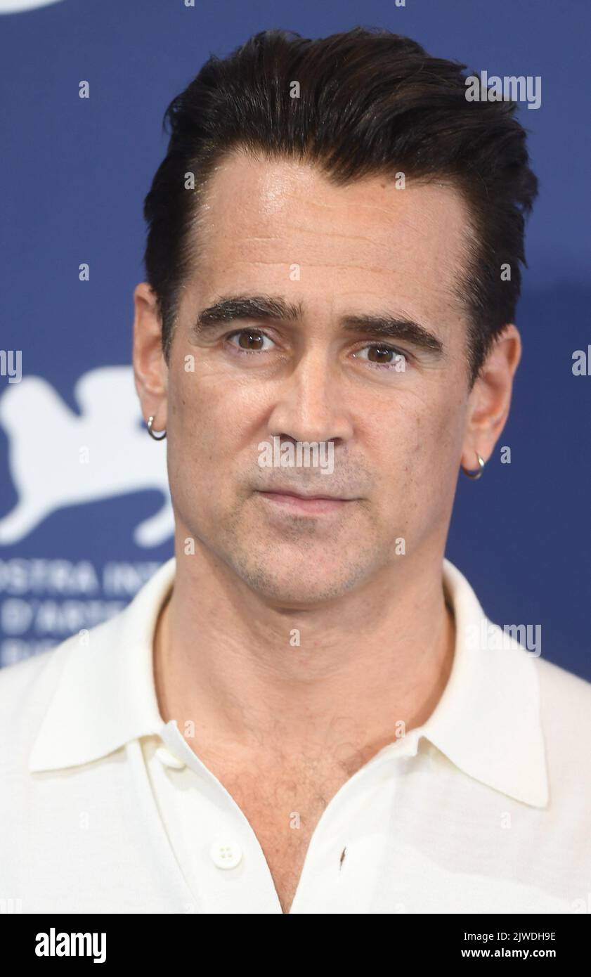 Venice, Italy. 05th Sep, 2022. Irish actor Colin Farrell attends a ...