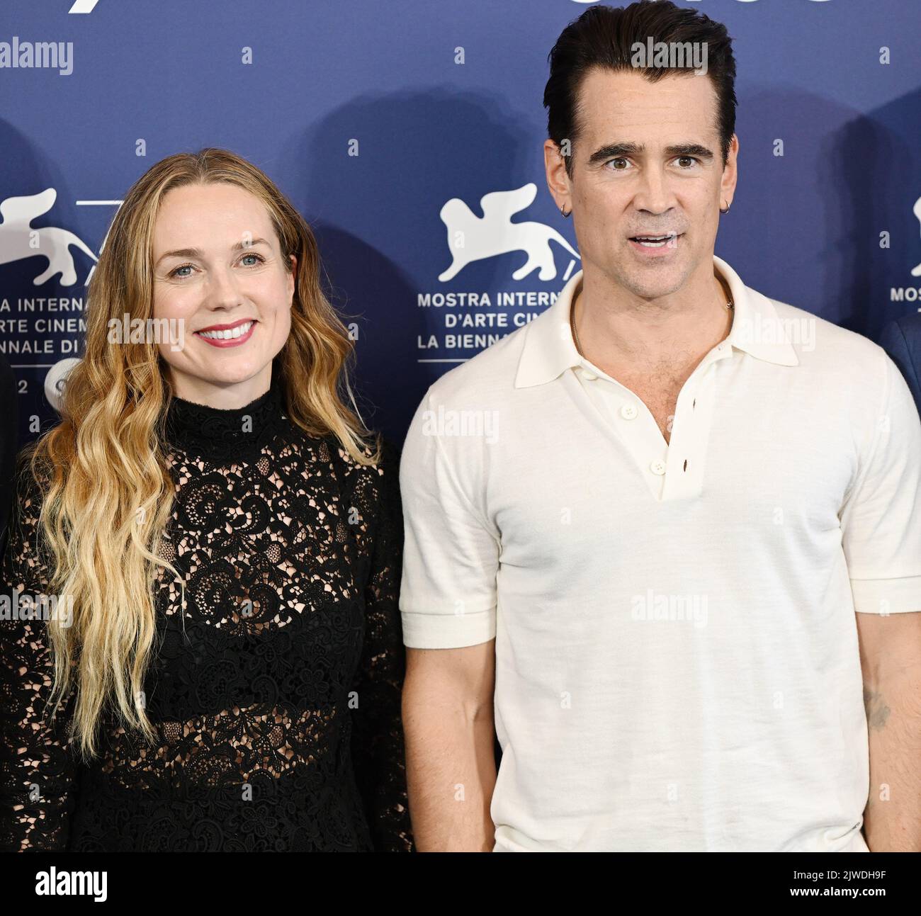 Venice, Italy. 05th Sep, 2022. Irish actress Kerry Condon and actor ...