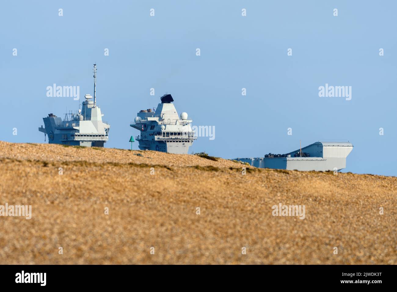 The Royal Navy Queen Elizabeth class aircraft carrier HMS Prince of ...