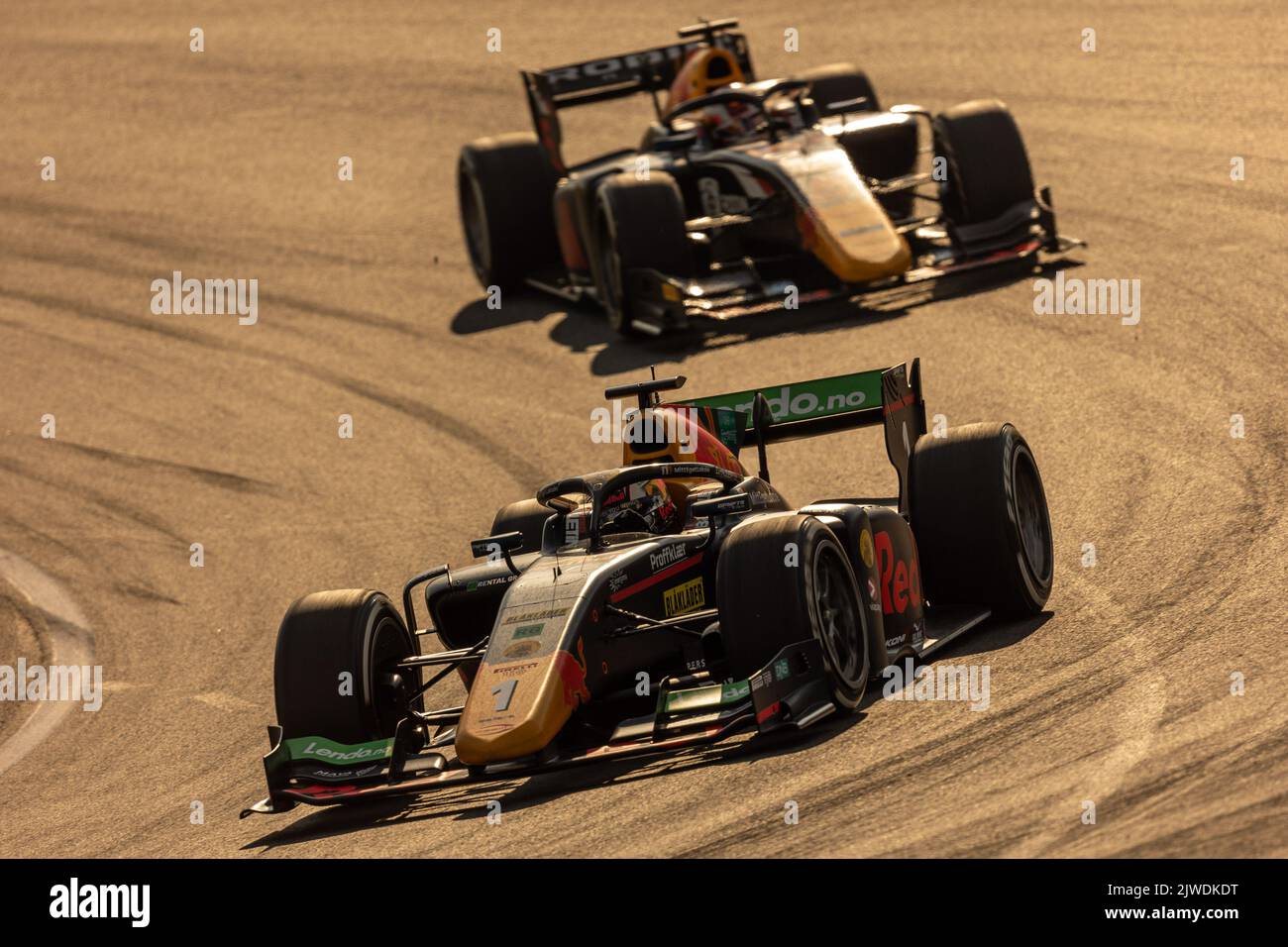 01 HAUGER Dennis (nor), Prema Racing, Dallara F2, action during the ...