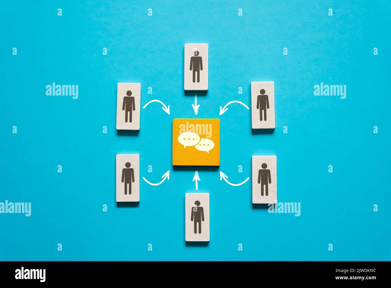 People participate in the discussion. Teamwork. Business meeting ...