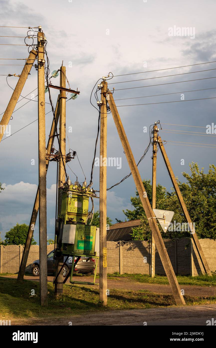 Transformer box in hi-res stock photography and images - Alamy