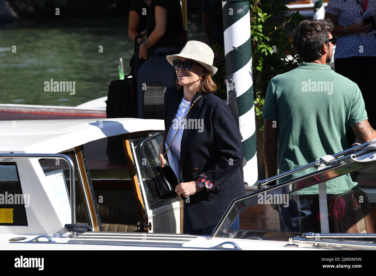 Sigourney Weaver seen leaving her hoptel during the 79th Venice ...