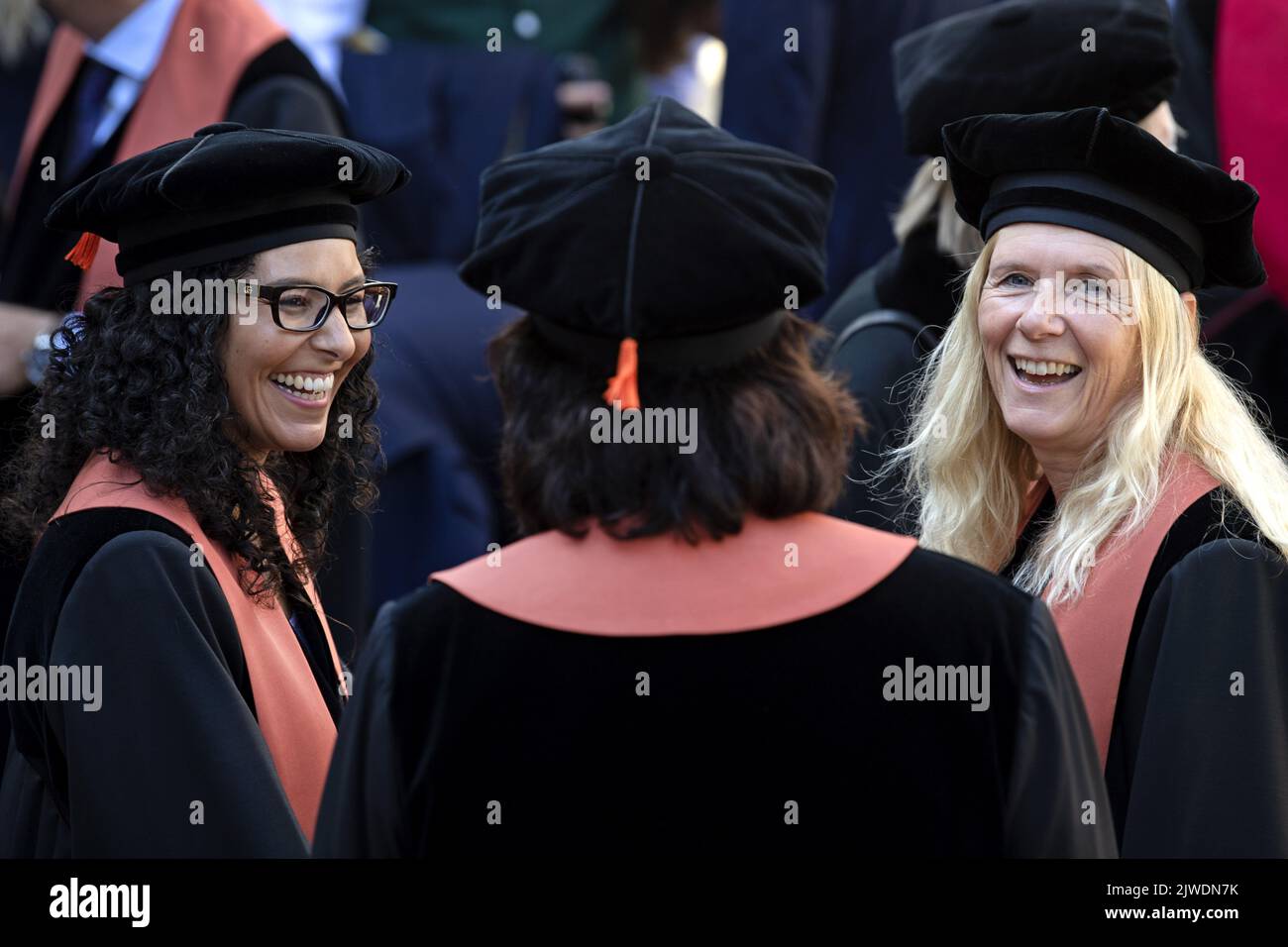 2022-09-05 14:32:54 ROTTERDAM - Professors during the opening of the ...