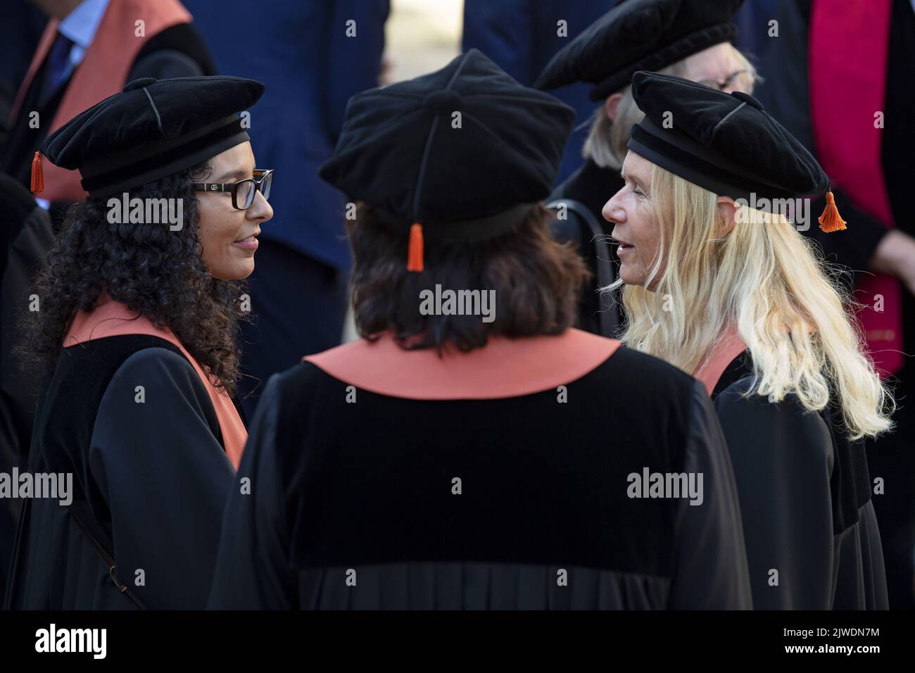 2022-09-05 14:32:49 ROTTERDAM - Professors during the opening of the ...