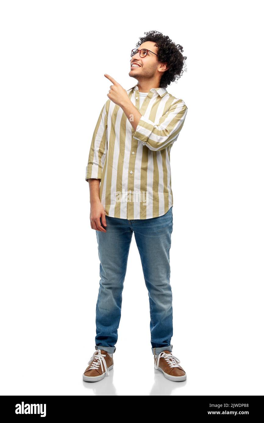 Smiling person in bright Cut Out Stock Images & Pictures - Alamy