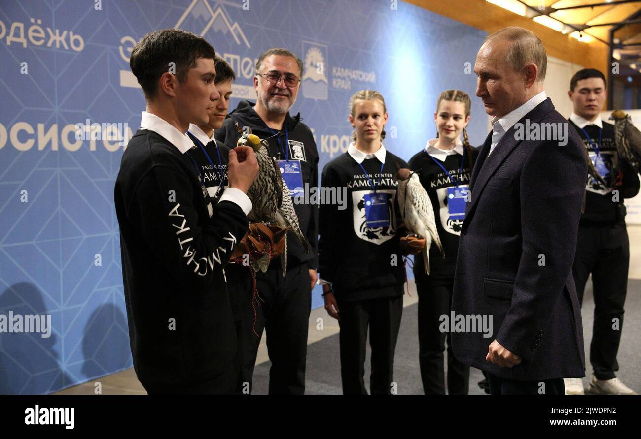 September 5, 2022. - Russia, Kamchatka Territory. - Russian President ...