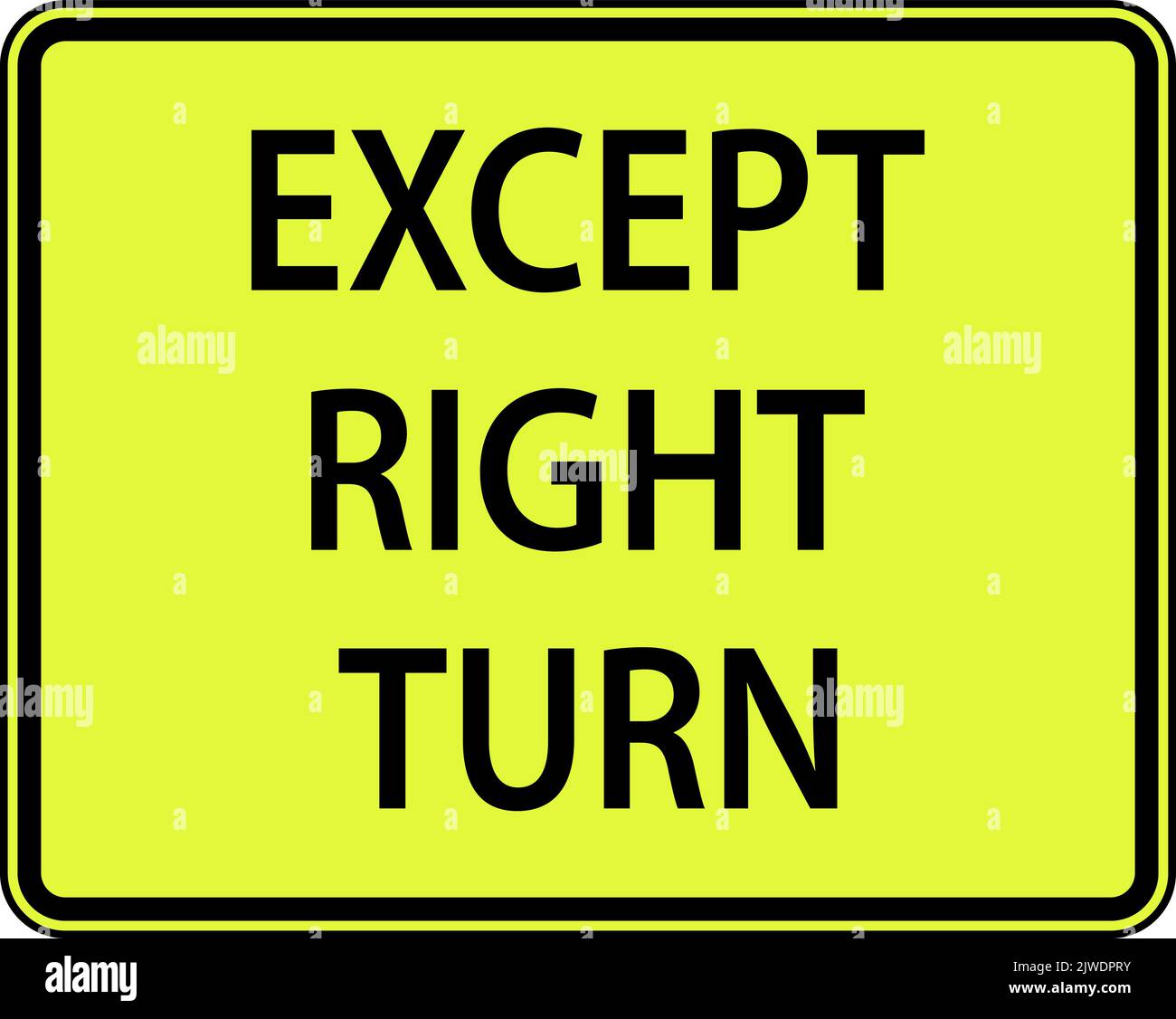 Turn right symbol Stock Vector Images - Alamy