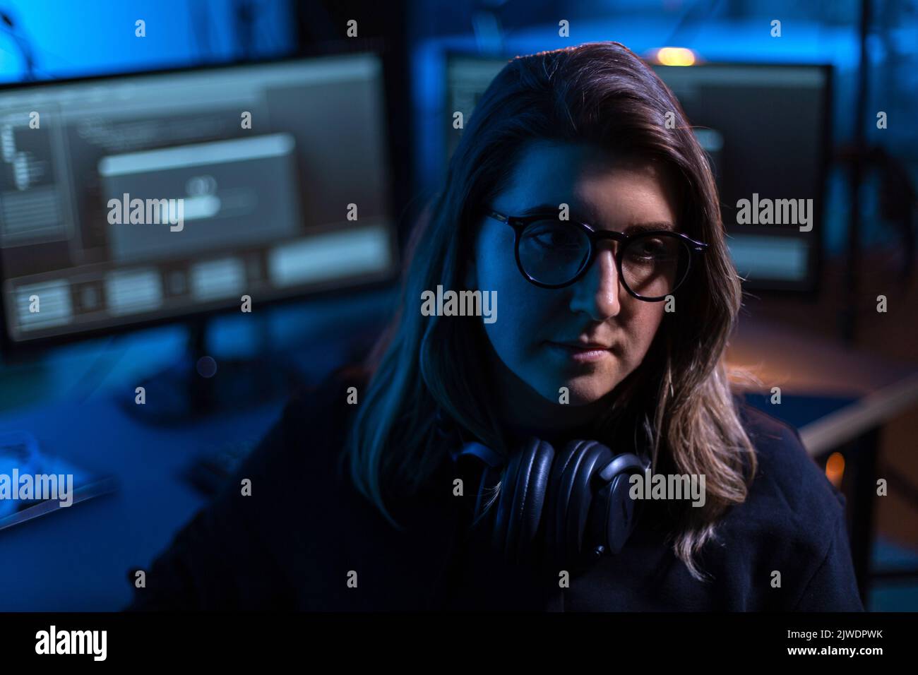 hacker using computer virus for cyber attack Stock Photo - Alamy