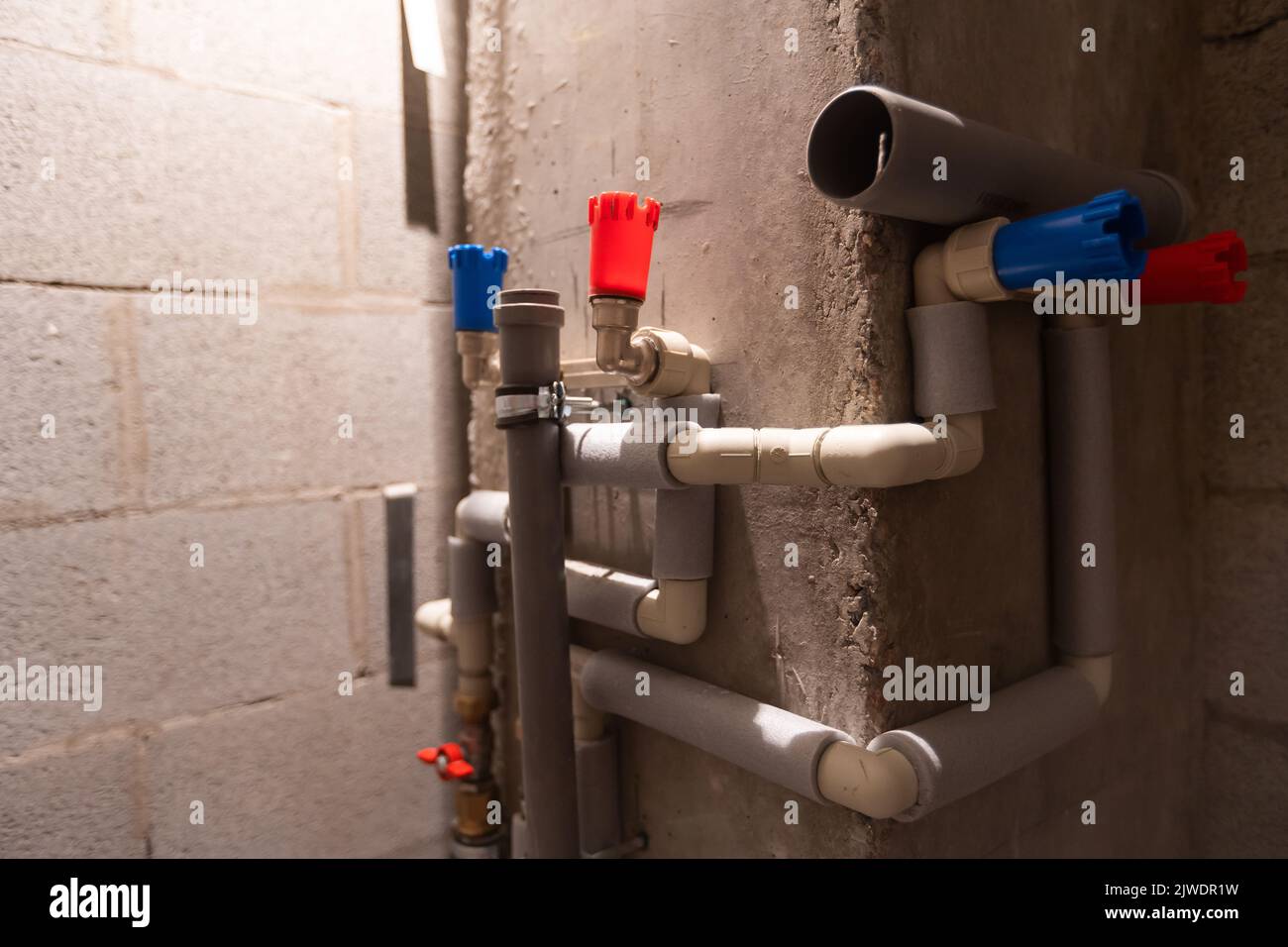 Circuit breaker in electric room . Electrical background Stock Photo ...