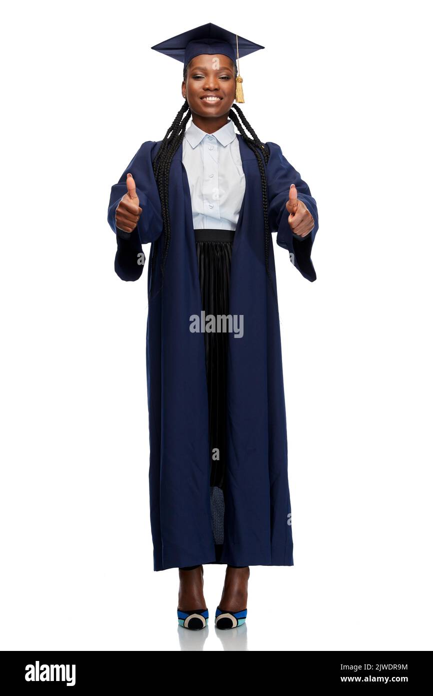 High school student black woman happy Cut Out Stock Images & Pictures ...