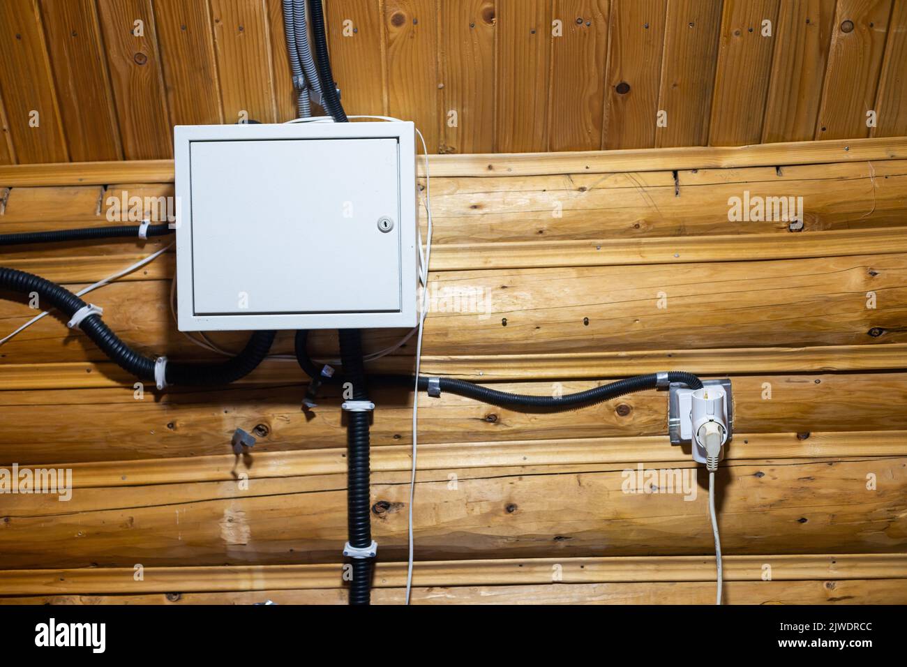 Installing electrical outlets hi-res stock photography and images - Alamy