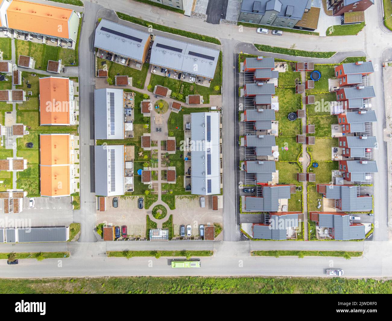 Aerial direct view city europe hi-res stock photography and images - Alamy