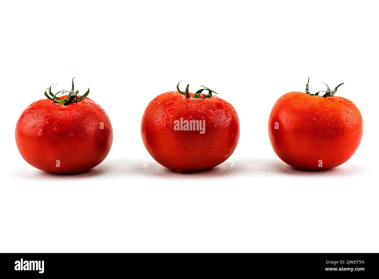 Food fresh produce vegetable tomato fruit three salad Cut Out Stock ...