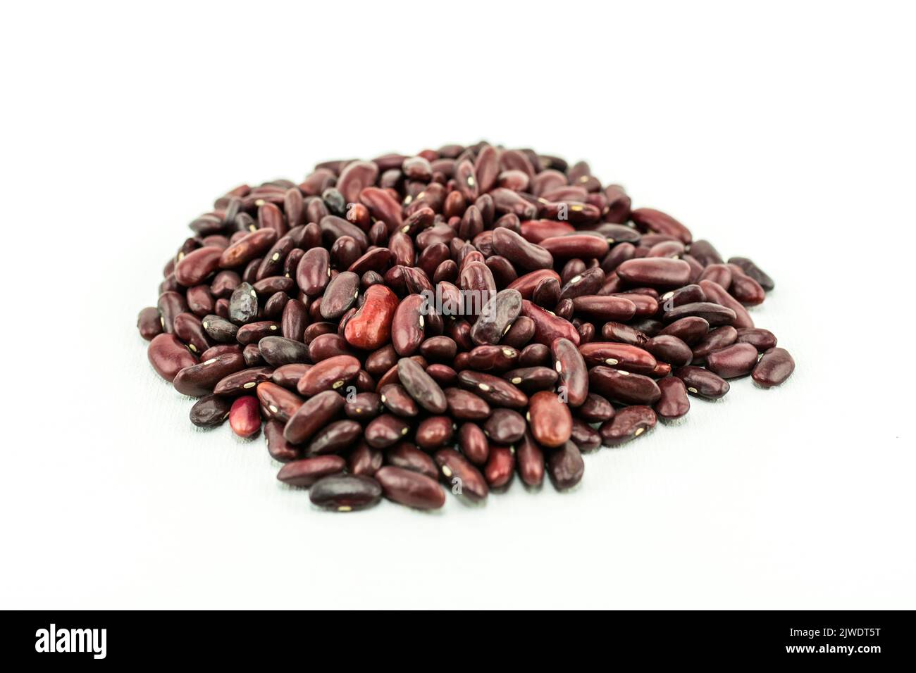 Fresh green beans black background Cut Out Stock Images & Pictures - Alamy