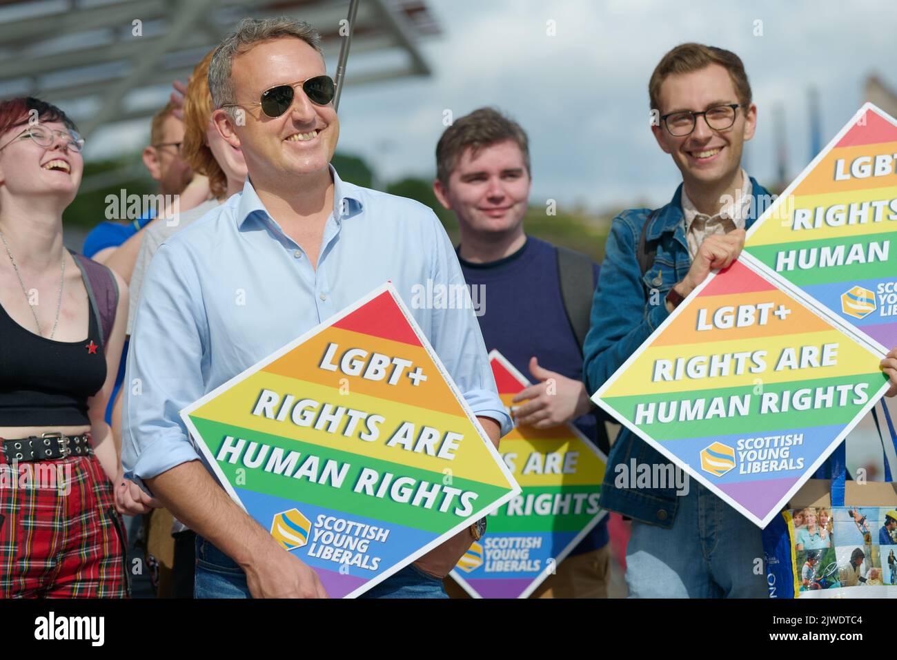 Leader alex cole hamilton hi-res stock photography and images - Alamy