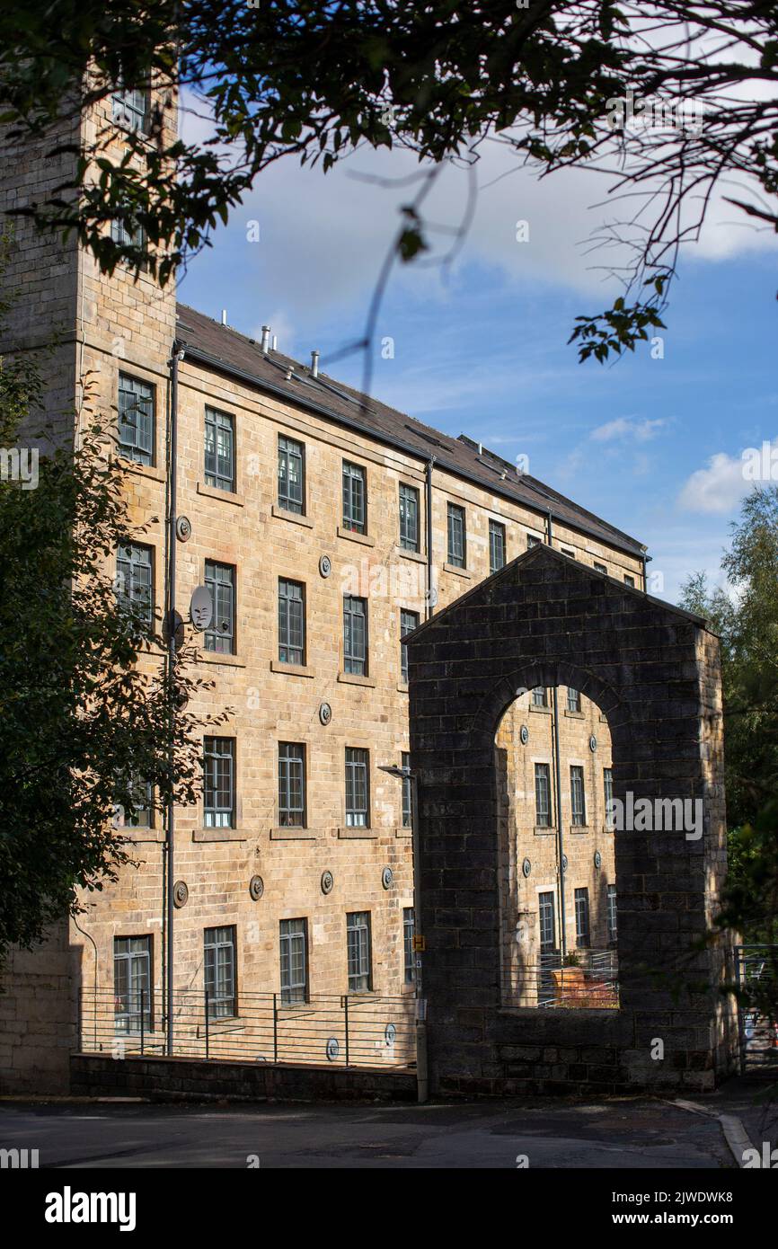 Todmorden is at the confluence of three steep-sided Pennine valleys and ...