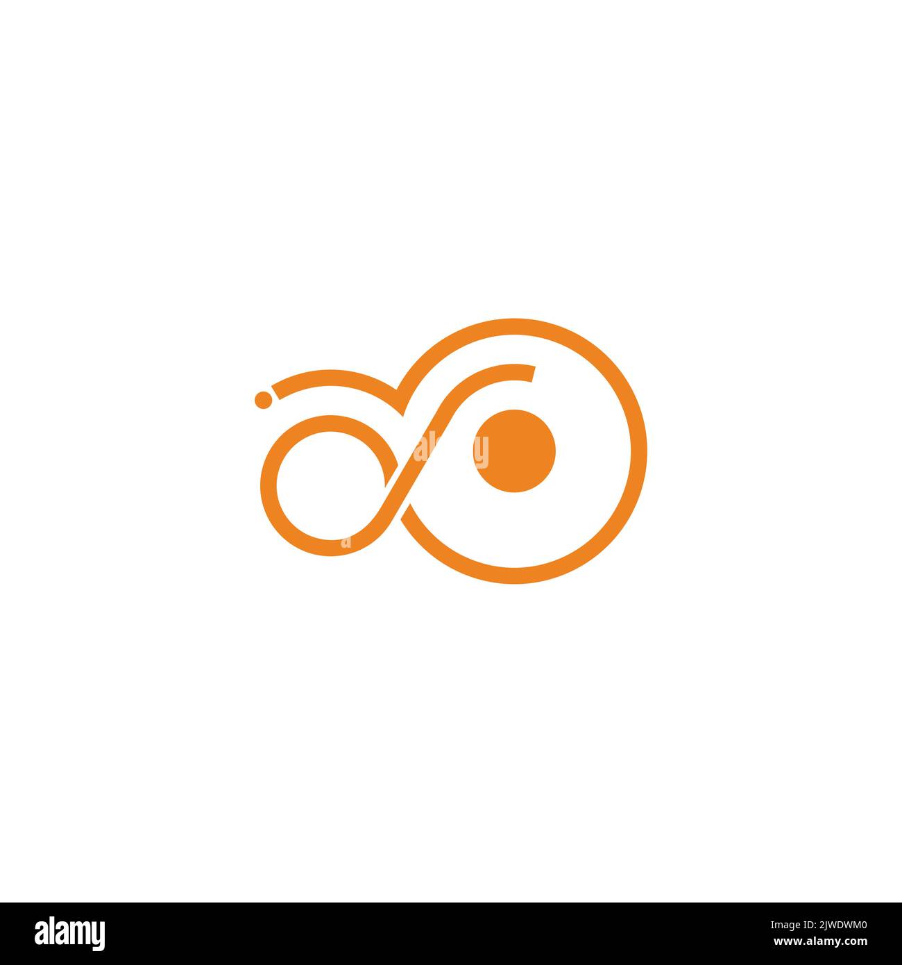 Letter S Loop Circles Geometric Linked Logo Vector Stock Vector Image And Art Alamy