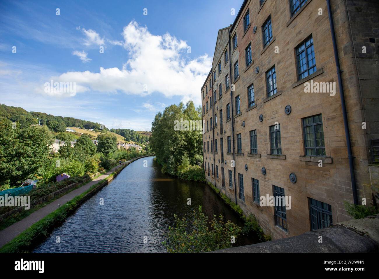 Todmorden is at the confluence of three steep-sided Pennine valleys and ...