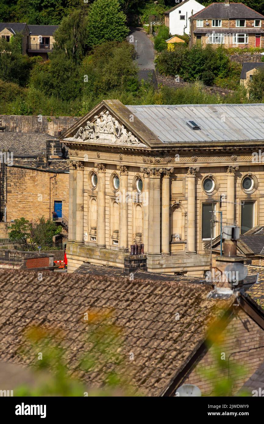 Todmorden is at the confluence of three steep-sided Pennine valleys and ...