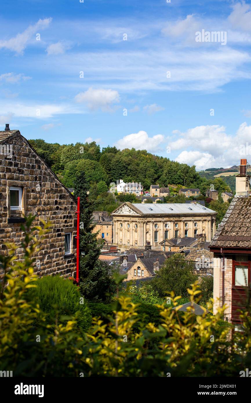 Todmorden is at the confluence of three steep-sided Pennine valleys and ...